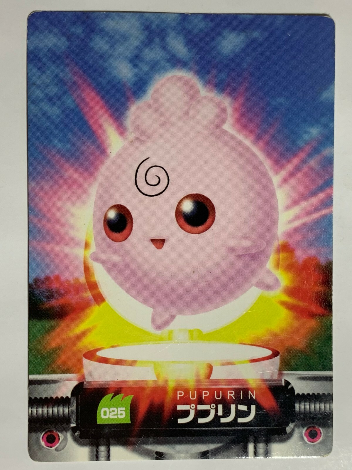 Igglybuff No.025 Pokemon Top Card Advanced Generation Nintendo japanese ...