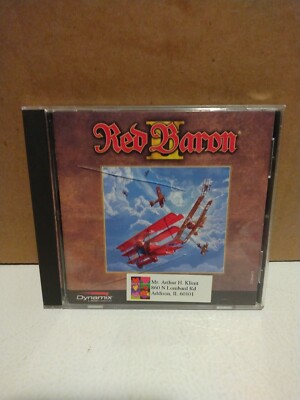 Red Baron II 2 (1997) Sierra PC tested plays windows 95 cd ROM | eBay