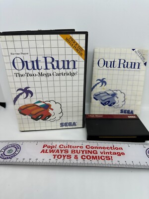 1987 Sega Master System Out Run Game Complete In Box Inv-1056 | eBay