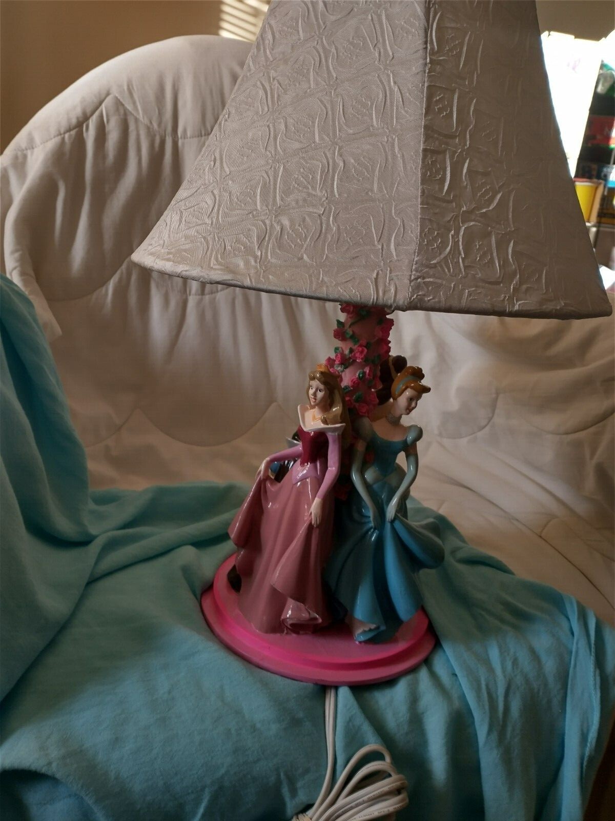 Vintage Disney Princess LAMP, Great condition, Four of Disney's ...
