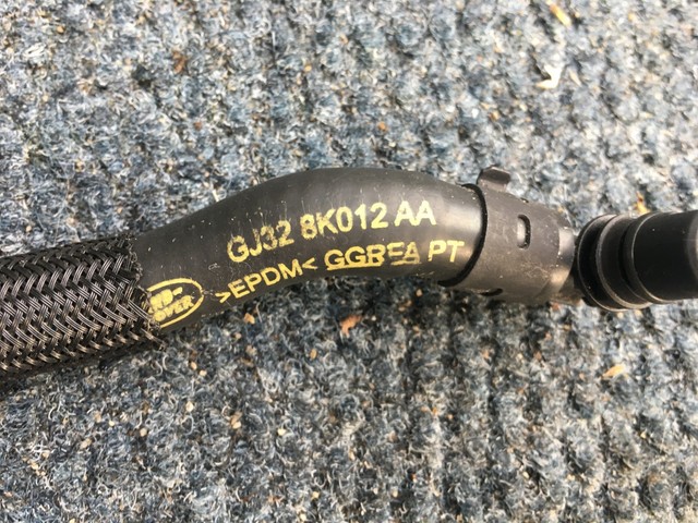 LAND ROVER RANGE ROVER EVOQUE WATER HOSE GJ32-8K012-AA | eBay