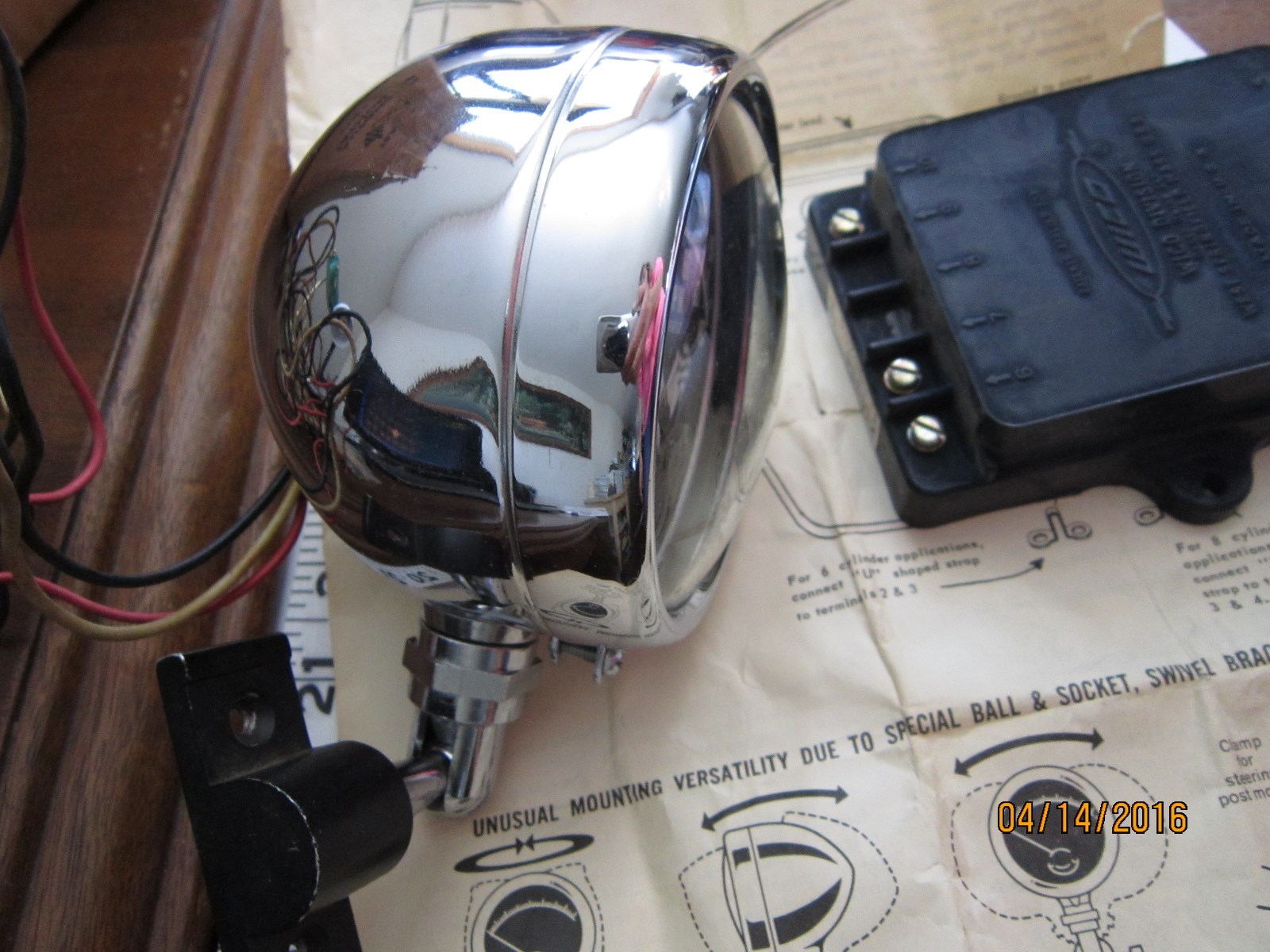 WICO TRAC TACH tachometer T14335 patent applied ,nos | eBay