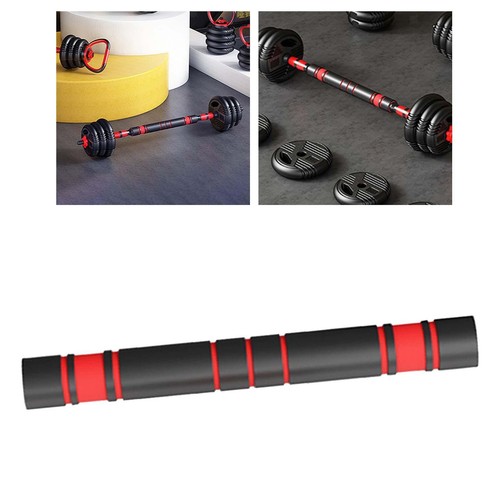 Dumbbell Handle Barbell Loadable Strength Handles Connector Rod for ...