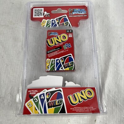 World's Smallest UNO Card Game Miniature Edition | eBay