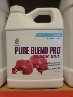 Botanicare Plant Energy Products 1 Quart Pure Blend Pro Bloom Soil ...