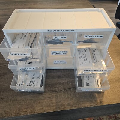 Blue Sky & Infinity Dental Implants with lots of parts, over 215 in ...