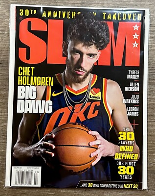 SLAM Magazine 248 - February March 2024 - 30th Anniversary Issue - Chet Holmgren | eBay