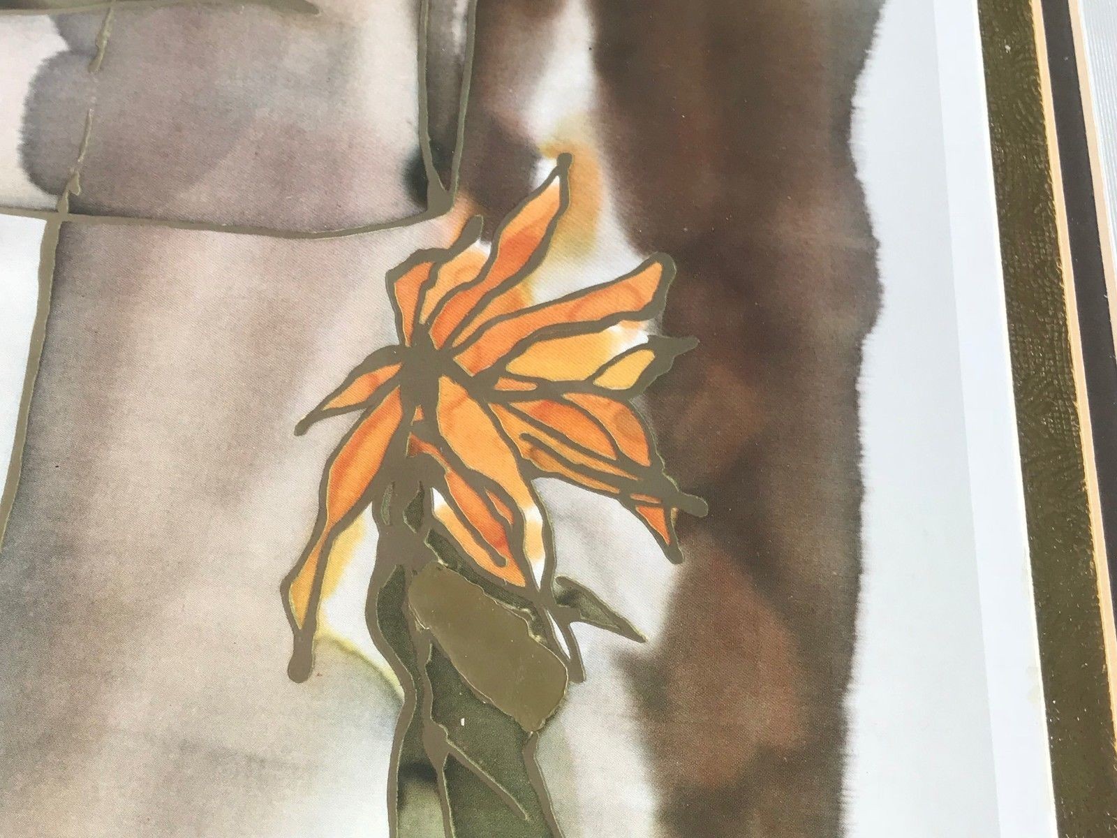 JUTTA RITTER SCHERER Original LARGE ABSTRACT MODERN MIXED MEDIA German ...