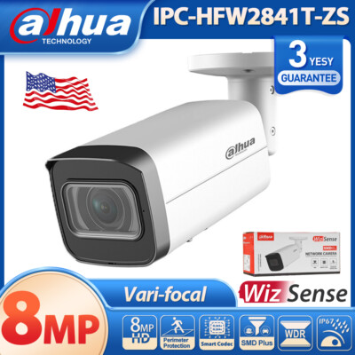 Dahua Original 8MP POE Starlight IP Camera WizSense 4K 5X ZOOM IPC ...