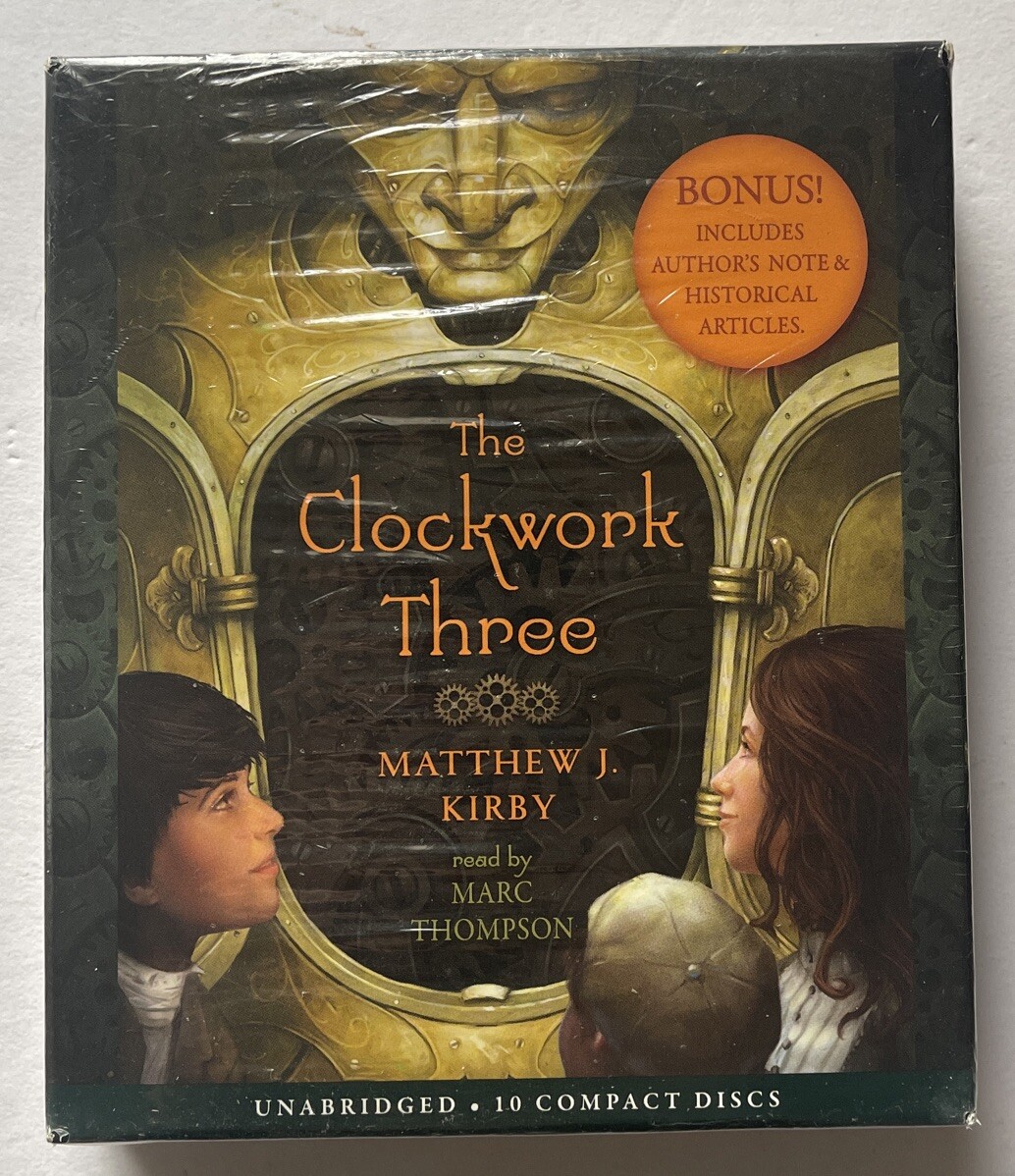 The Clockwork Three by Matthew J. Kirby (2010, Compact Disc) for sale ...