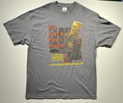Monty Python and the Holy Grail Vintage T-Shirt Men’s XL Gray Alstyle ...