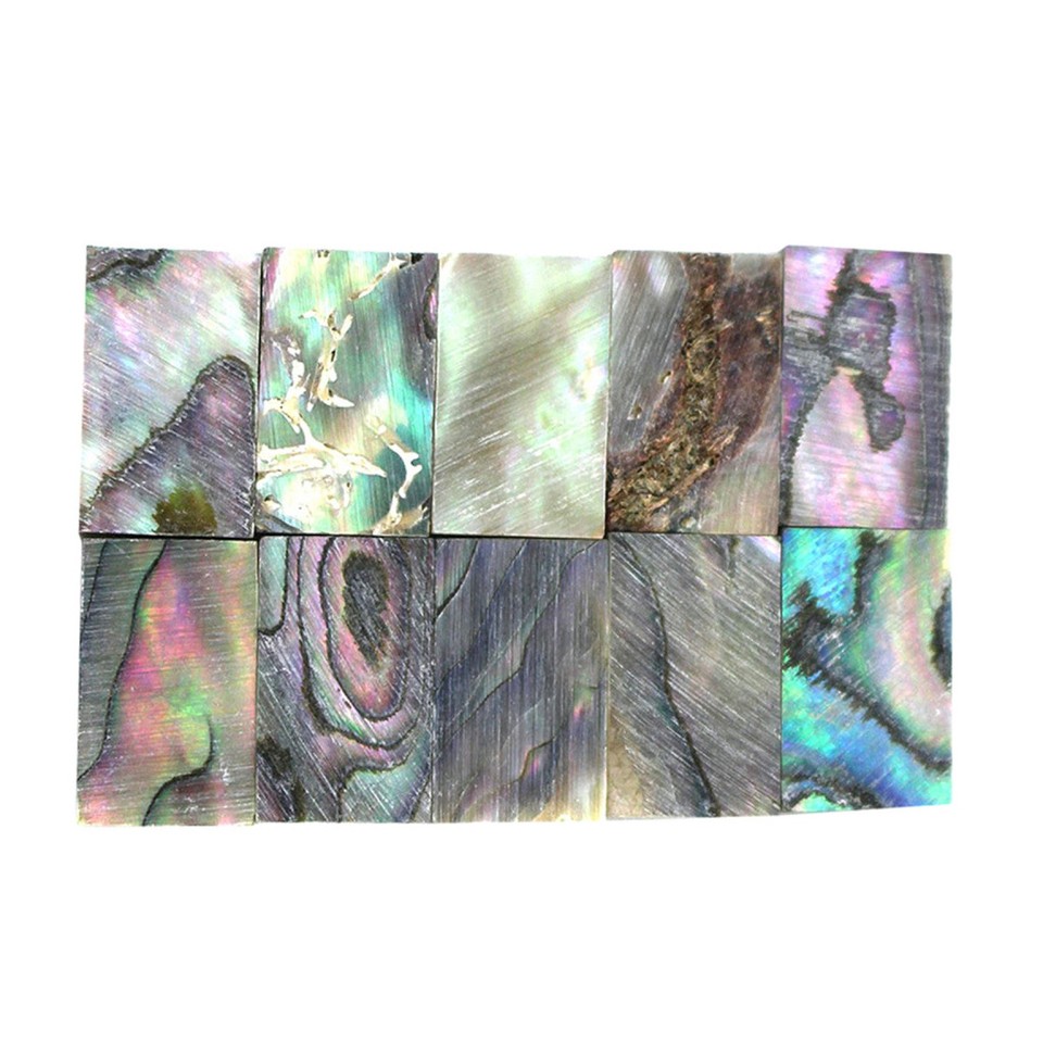 10Pcs Colorful Abalone Shell Inlay Guitar Fretboard Inlay Material ...