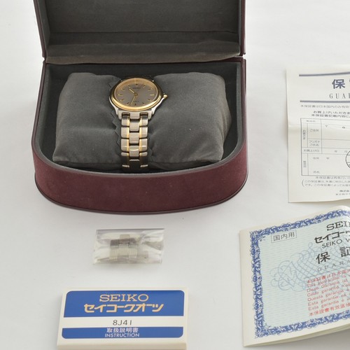 1994 [Near MINT] SEIKO 8J41-6020 Vintage DOLCE Quartz Men's Watch from ...
