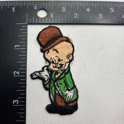 Vintage Full Embroidered ELMER FUDD CARTOON CHARACTER Sew-On Patch 00.2 ...