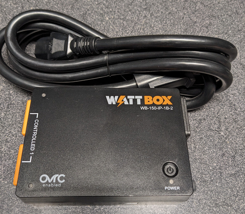 WattBox WB-150-IP-1B-2 IP Power Controller (Ultra Compact) | 1 Control ...