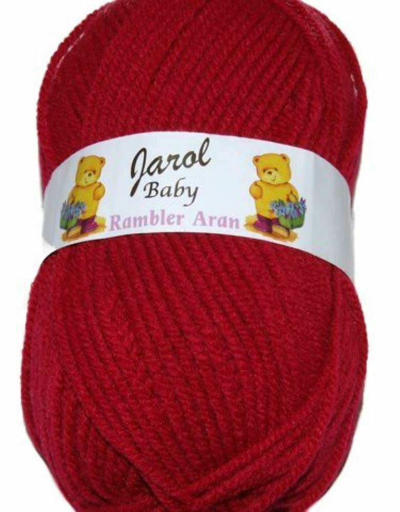 100g Ball of Jarol BABY Rambler ARAN Acrylic KNITTING YARN - BUY 10 get ...