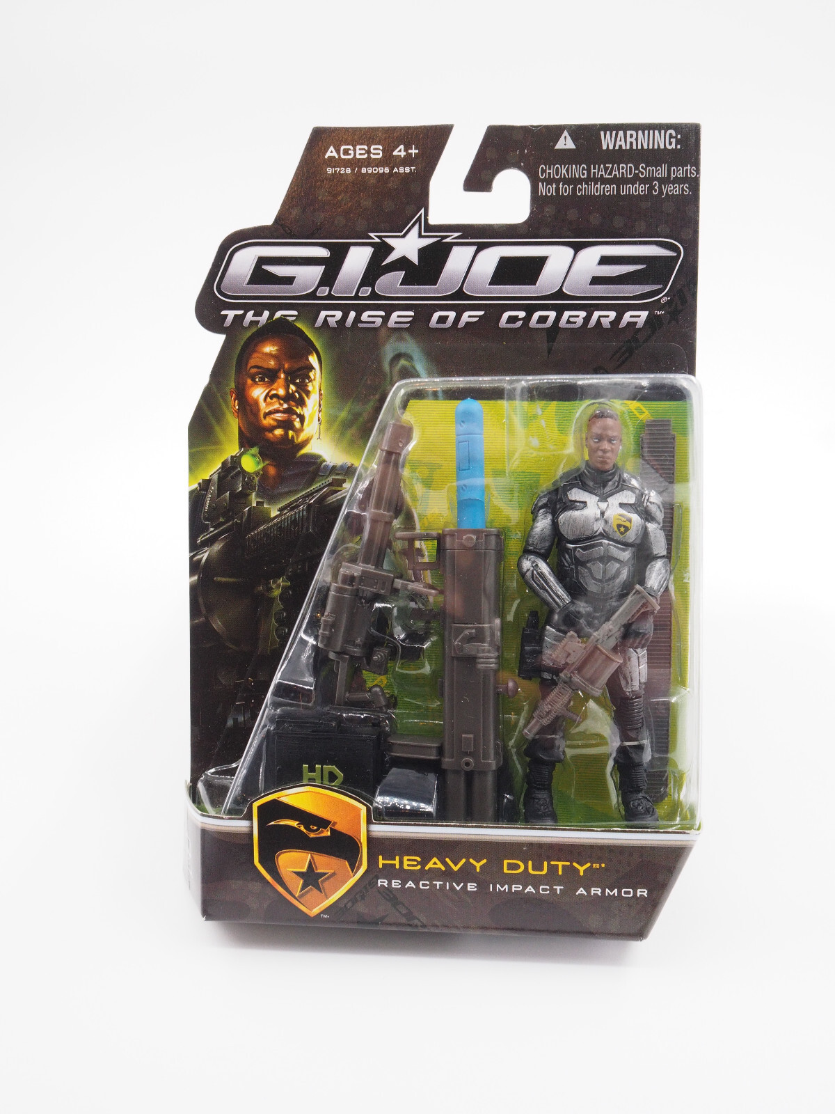 GI JOE Heavy Duty - Reactive Impact Armor The Rise of Cobra 25th MOC ...