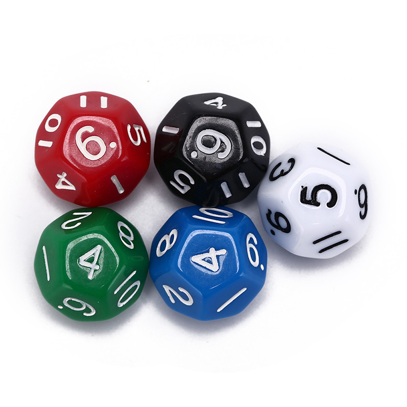 1pc acrylic 12 sided die multiple sided dice for funny party club ...