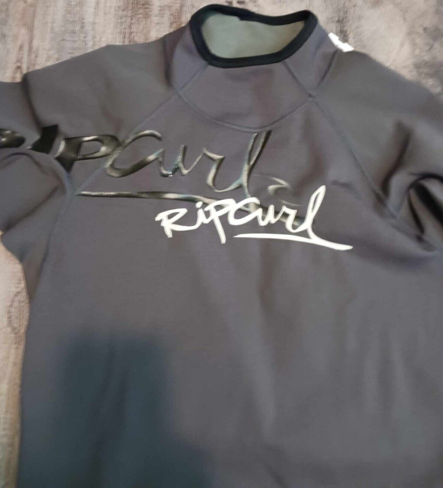 Rip Curl Wetsuit Shirt Mens 2XL Adult Solid Gray Spring CORE 0.5mm Hot ...