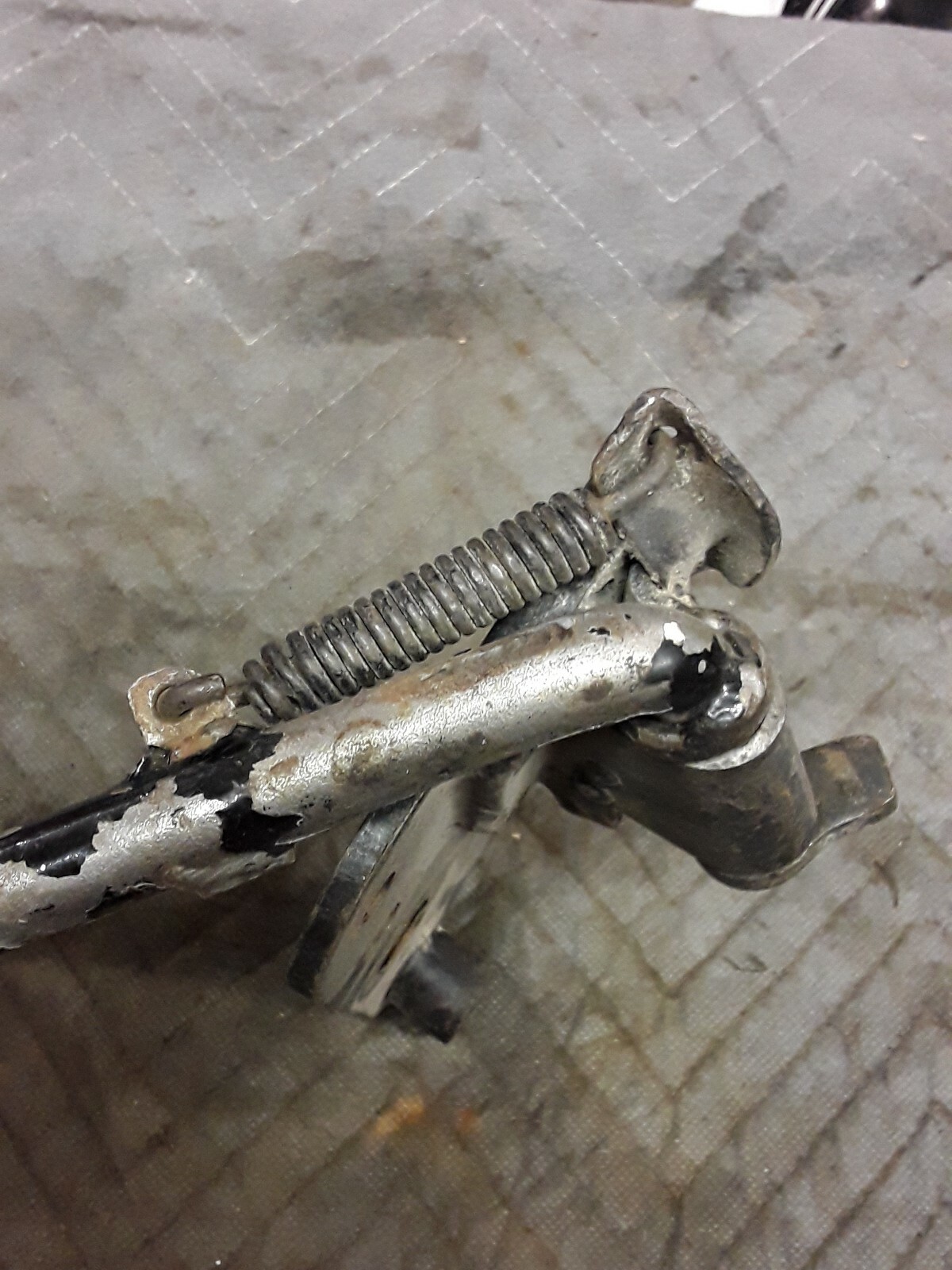 STOCK HARLEY PANHEAD SHOVELHEAD VINTAGE CHOPPER KICKSTAND WITH CUSTOM ...