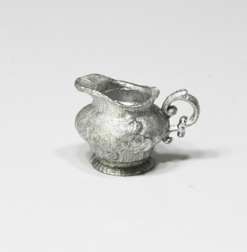 Dollhouse Miniature Ornate Metal Pitcher | eBay