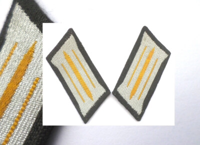 DDR NVA Kragenspiegel für Uniform Funker East german signal corps ...