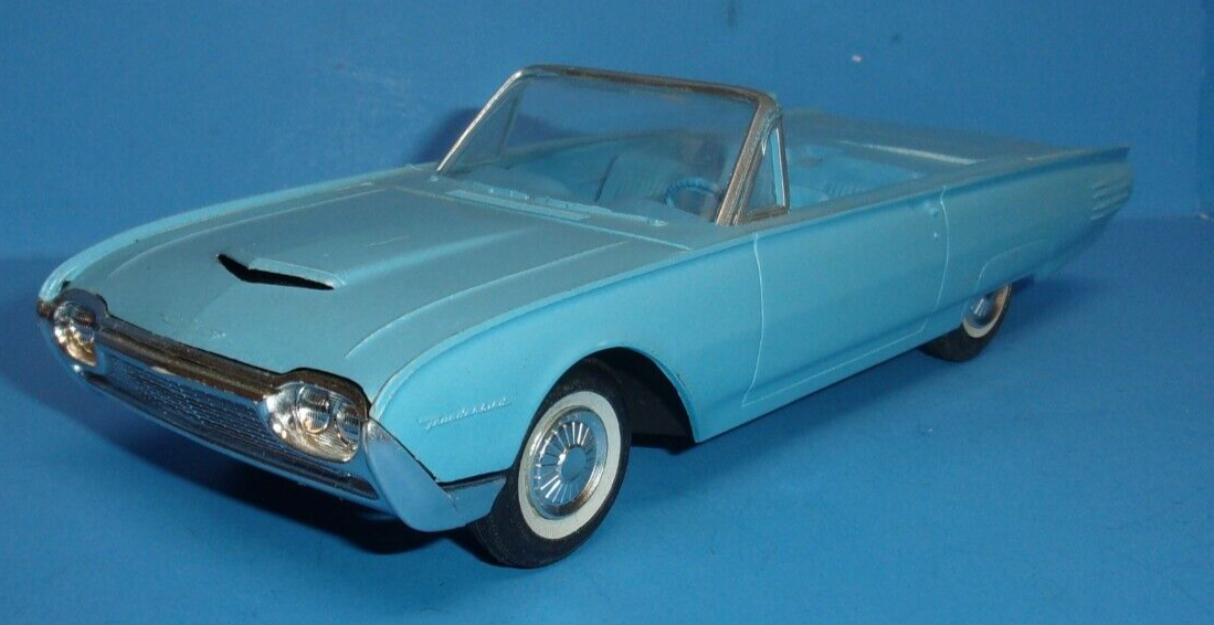 ! AMT MODEL KIT 1961 FORD THUNDERBIRDS BUILT 1/25 SCALE "K" LOOK! | eBay