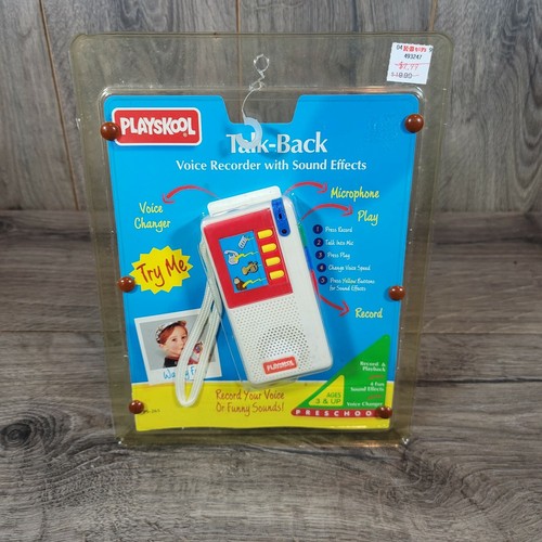 Vintage 1996 Hasbro Playskool Talk-Back Voice Recorder Changer PS-265 ...