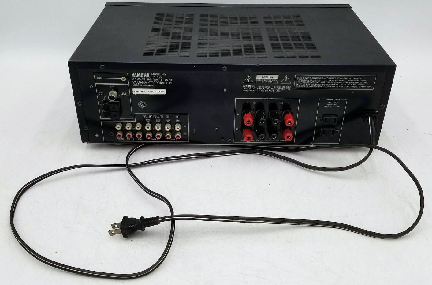 Yamaha Natural Sound Stereo Receiver RX-495 | eBay