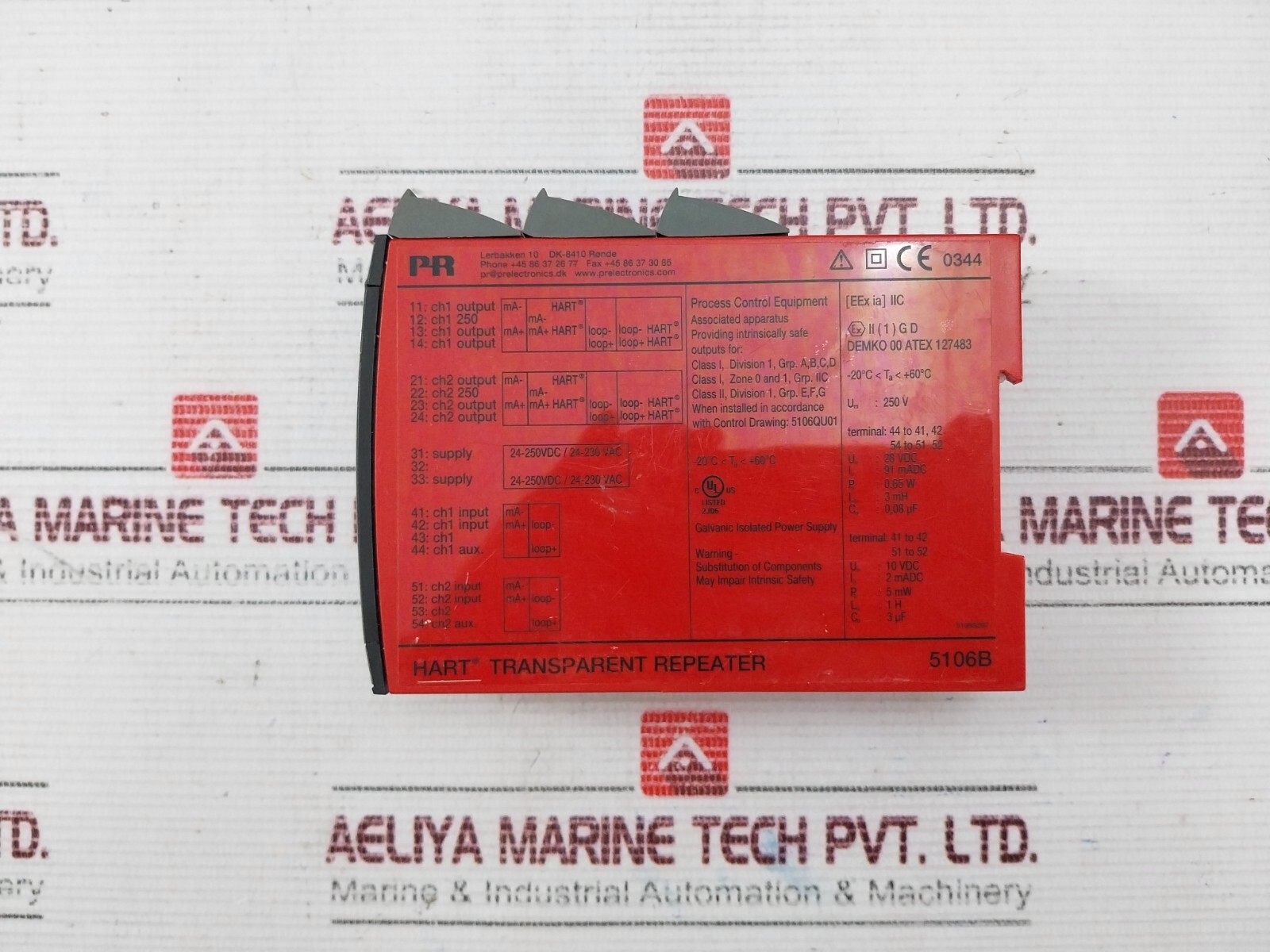 PR Electronics 5106B Transparent Repeater 4-20ma | eBay