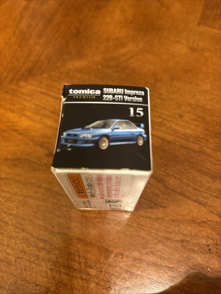Subaru Impreza 22B Sti Version Tomica Premium 15 Takara Tomy Ijz77 | eBay