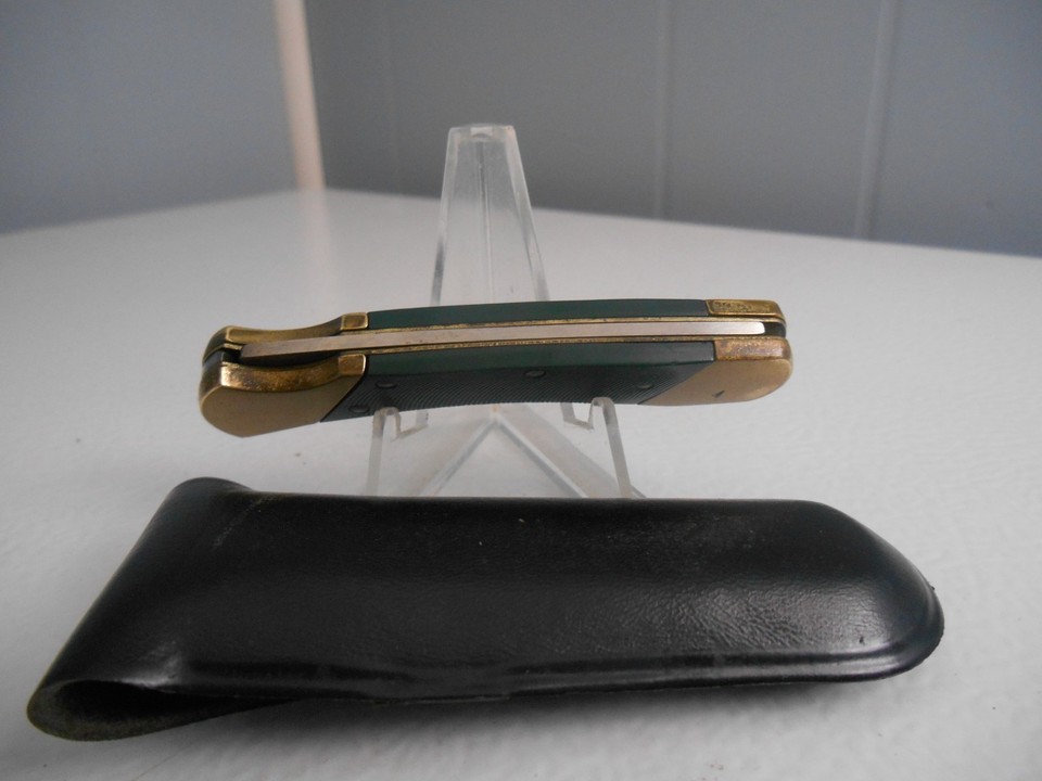 VINTAGE COYOTE PROV. USA SMALL LOCKBACK POCKET KNIFE WITH SHEATH | eBay