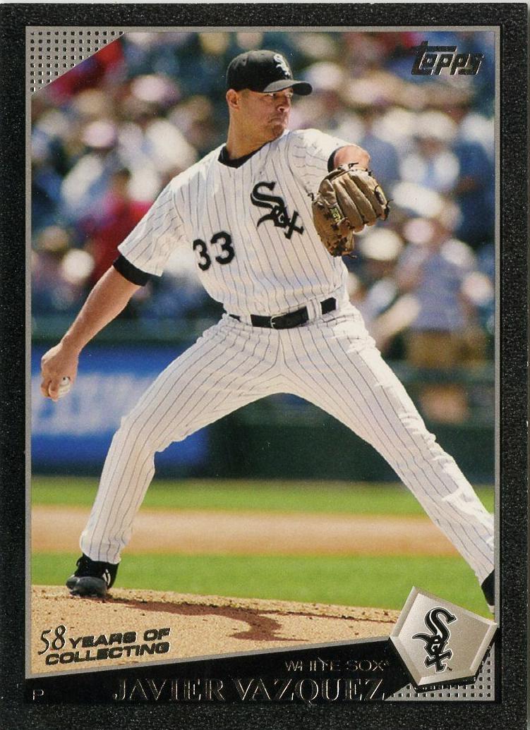 2009 Topps - Javier Vazquez #306 Black /58 for sale online | eBay
