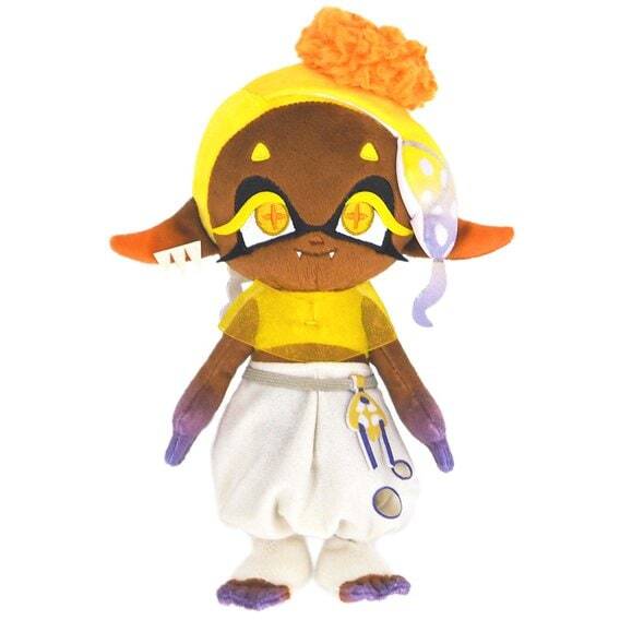 Splatoon 3 Deep Cut Frye Big Man Shiver Plush Stuffed toy Set of 3 / S ...
