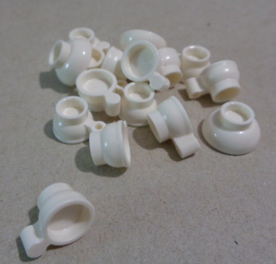 LEGO Parts 38014 6235083 6474222 Cups/Bowls White x16 | eBay UK