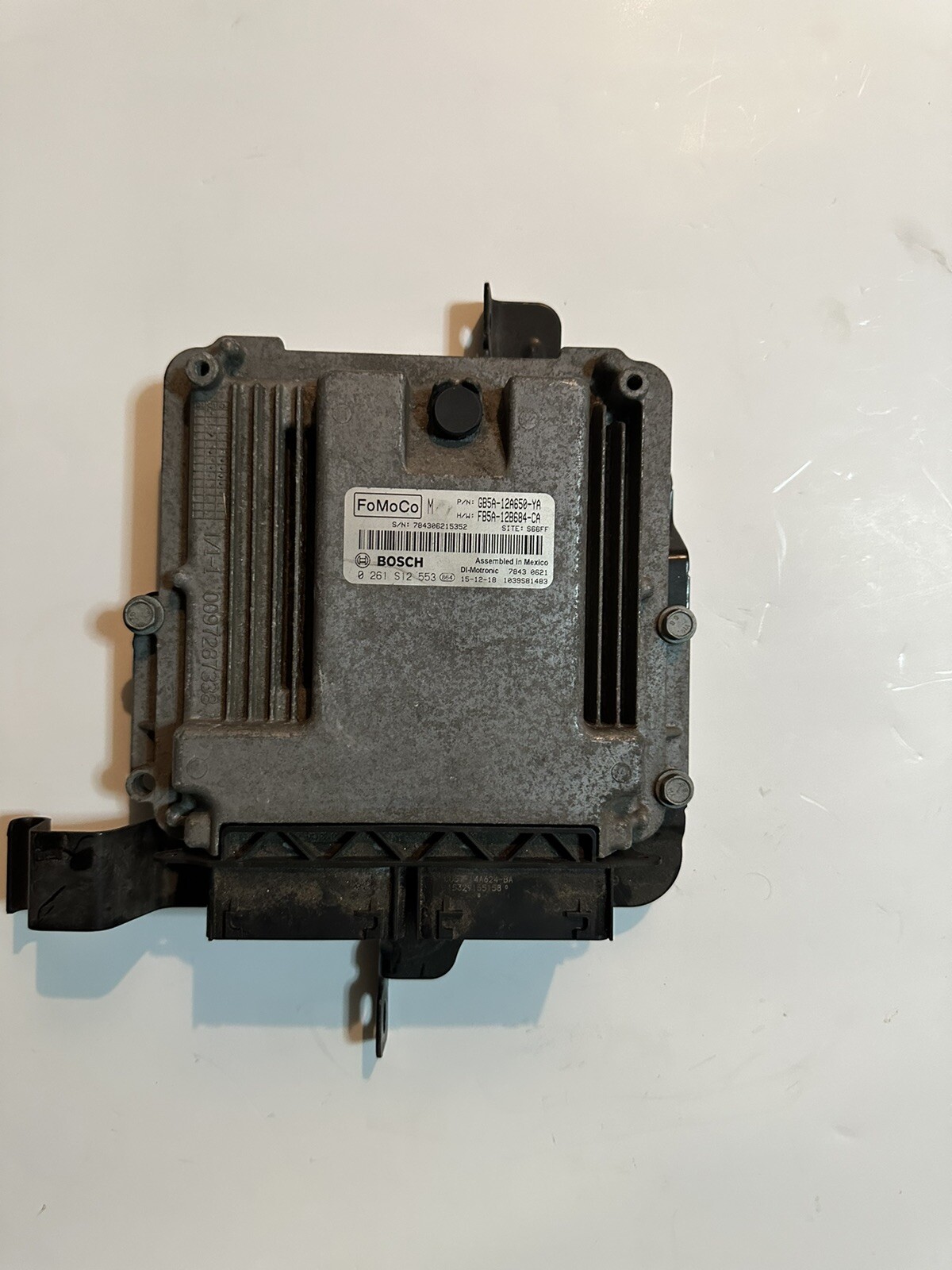 16-19 Ford Explorer Engine Control Module Unit Ecm GB5A-12A650-YA A48 ...