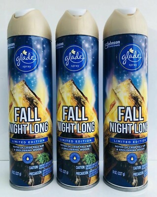 GLADE FALL NIGHT LONG AIR FRESHENER SPRAY LIMITED EDITION | eBay