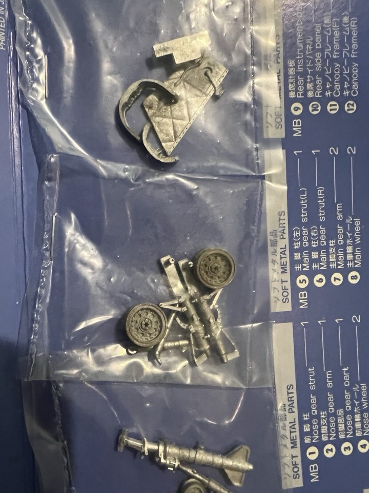 Hasegawa 1/48 Airplane Kit Extra Resin Parts Blue Angels F-4J Phantom ...