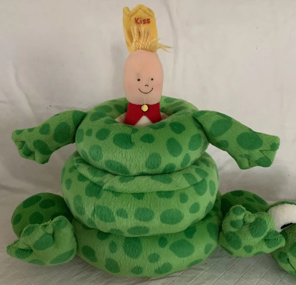 North American Bear Co Stacking Toy Frog Prince Plush Stuffed 10” Fairy ...