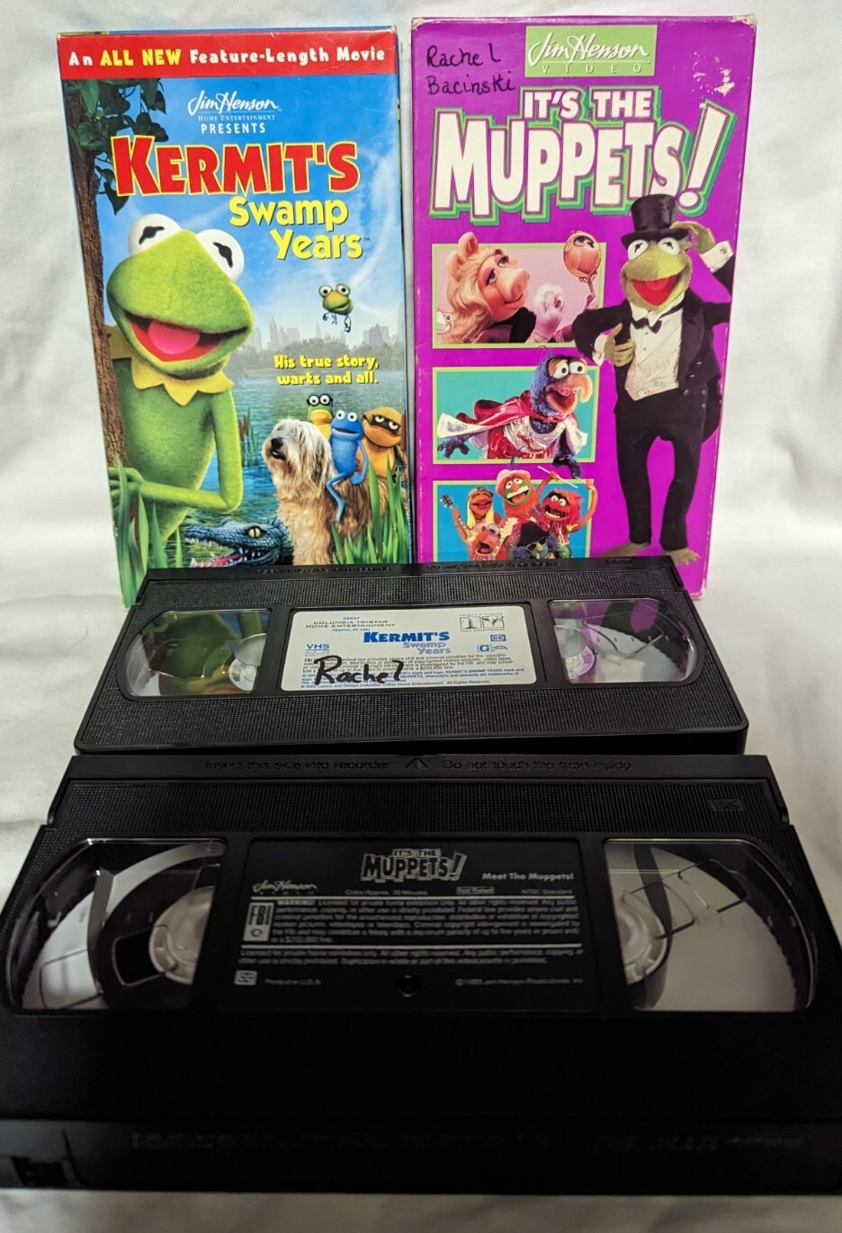 Its the Muppets - "Meet the Muppets" & Kermit's Swamp Years VHS Lot Jim ...
