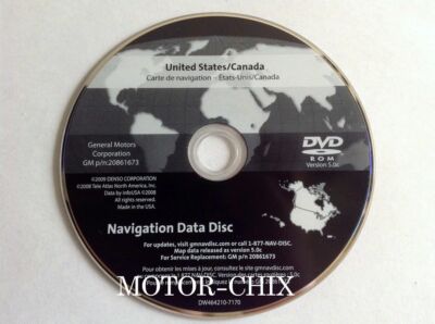 2007 2008 2011 GMC YUKON DENALI SLT HYBRID NAVIGATION NAV MAP DISC CD ...