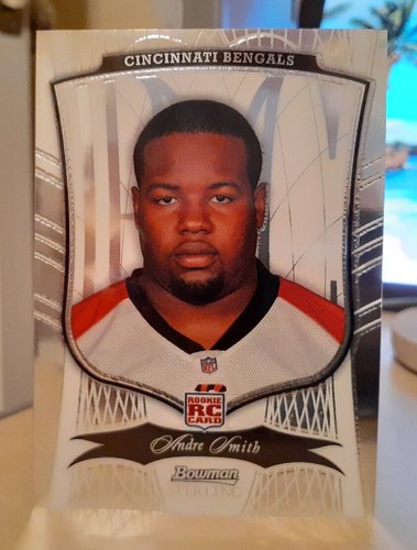 2009 Andre Smith Bowman Sterling 123/799 #3 Rookie RC ALABAMA CRIMSON ...