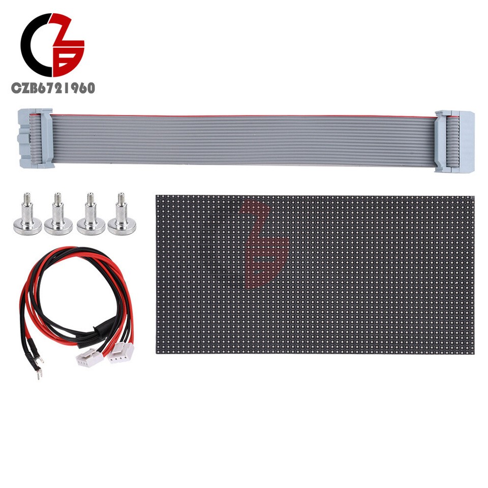 64x32 P4 Advertising Screen Display LED Colour Screen Module 2048pcs ...