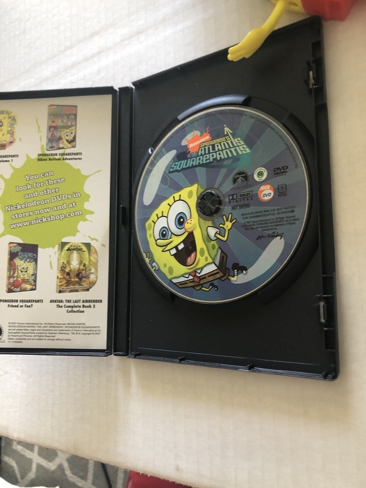 Atlantis Squarepants - 📀 Dvd Cartoon SpongeBob nickelodeon 2007 ...