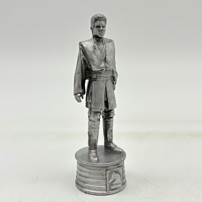 Star Wars Episode II Chess Silver Anakin Skywalker Knight 2003 ...