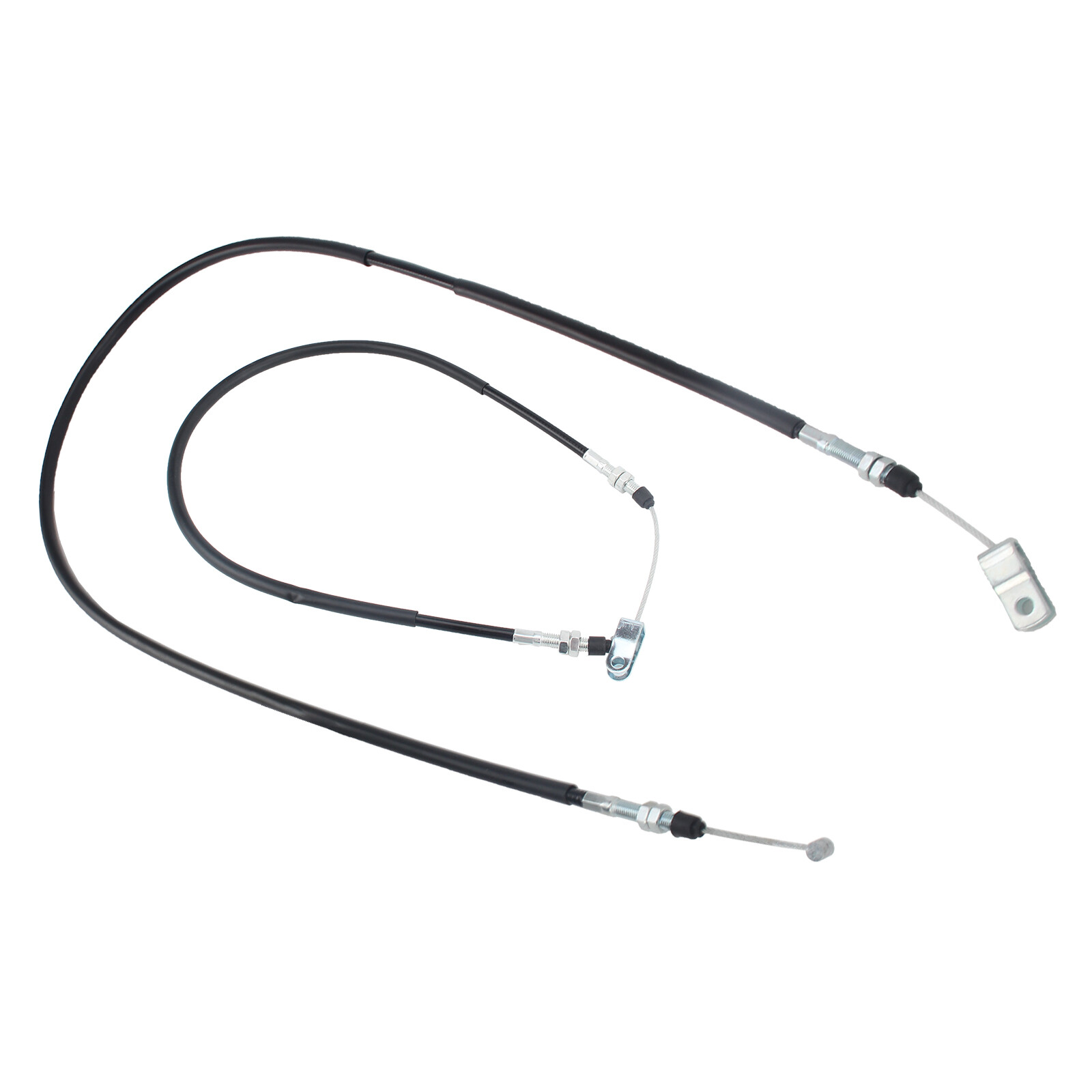 Left & Right Rear Brake Cable Replacement Set Parking Cables For ...