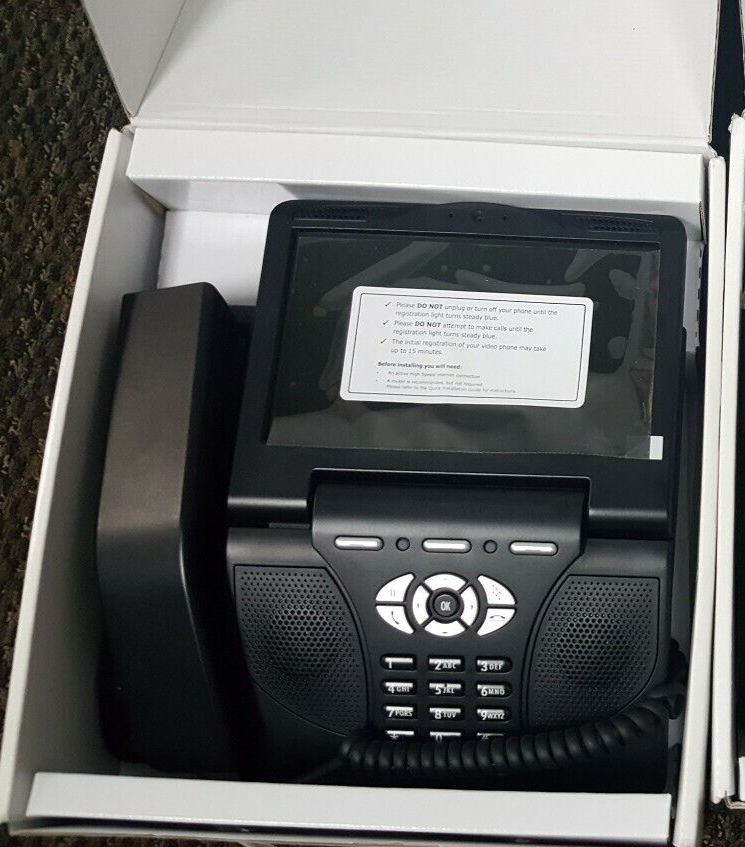 ACN IRIS V Video Phones MODEL 4000 WG4K Digital Video Corded Home Phone ...