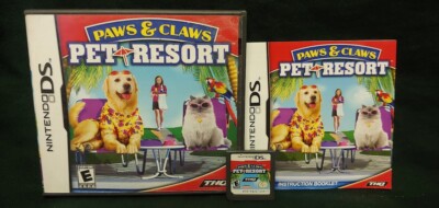 Paws & Claws: Pet Resort - Nintendo DS DS Lite 3DS 2DS Game Tested | eBay