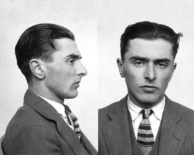 Mobster Gangster JOHN ROSELLI Glossy 8x10 Mugshot Photo Chicago Outfit ...