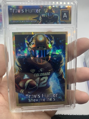 Travis Hunter Custom Art Card By CollectorsXT Buffaloes Heisman Winner ...